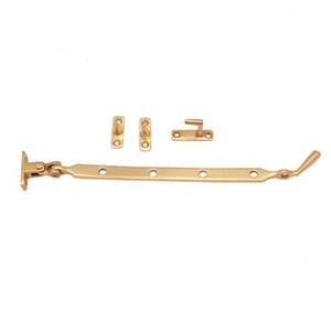 Brass Window Stay - Durable & Elegant Window Hardware | Adonai Hardware