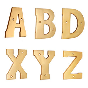 Aluminium Letters A-Z - Durable & Stylish Lettering | Adonai Hardware