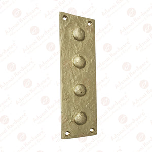 Best "Betharabah" Solid Brass False Hinge Front - Adonai Hardware