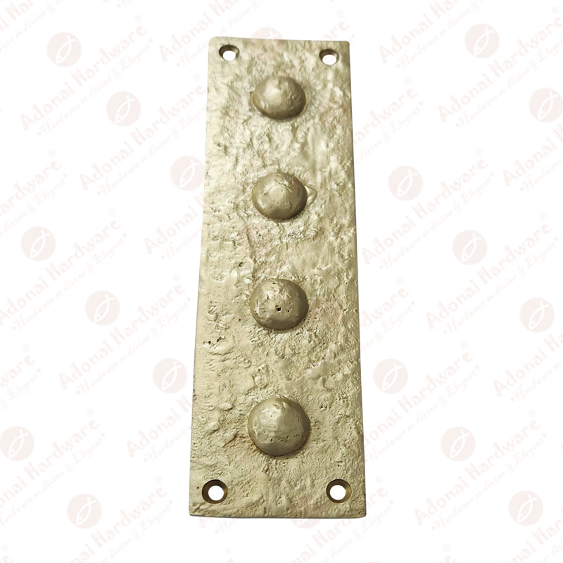 Best "Betharabah" Solid Brass False Hinge Front - Adonai Hardware