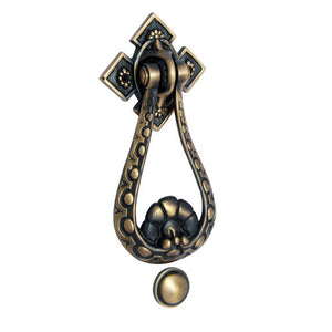 Quality "Dalphon" Brass Door Knocker - Adonai Hardware