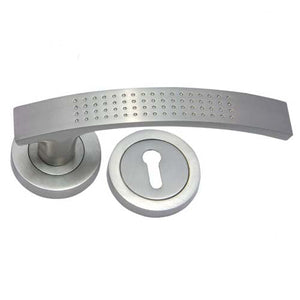 Quality "Ephesians" Zinc Handle with Rose - Adonai Hardware