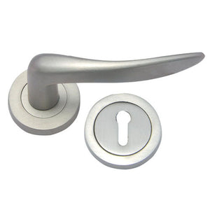 Best "Thessalonians" Brass Handle with Roses - Adonai Hardware